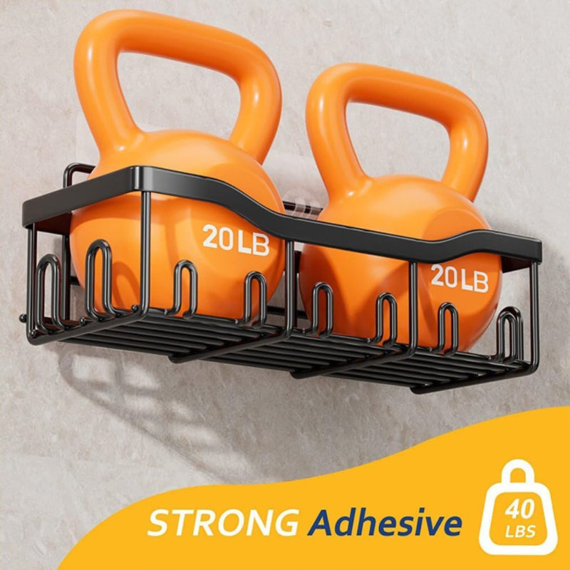 Rebrilliant Omveer Stainless Steel Shower Caddy | Wayfair